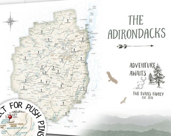 Adirondack 46er Tracker - Etsy Canada