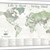 Push Pin Map of World Top 100 Golf Courses, Anniversary Gift for Wife ...