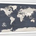 Our Adventures, World Map, Map for Couple Who Love Traveling. Wedding ...