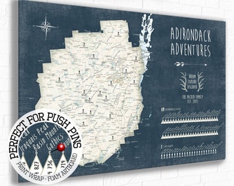 Adirondack Fire Tower Challenge Tracker ADK Fire Towers - Etsy