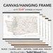 Washington State Map Print, Seattle & Details on a Large WA Map Framed ...