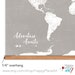 Life is a Journey, Detailed Travel World Map Canvas, Office Wall Art ...