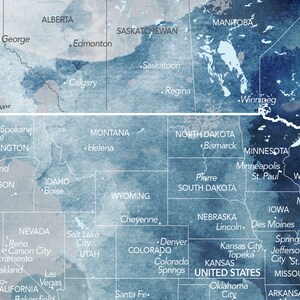 Family Travel World Map, Personalized Family Print, Large Map Print ...