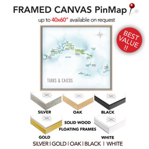 Turks and Caicos Map, Detailed Caribbean Vacation Souvenir Map, Island ...