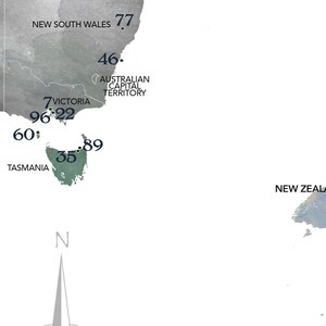 Top Golf Courses World Map. Push Pin Golf Quest Map, Mark Golfing ...