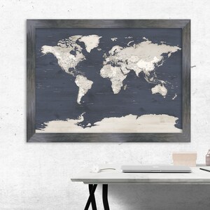 Our Adventures, World Map, Map for Couple Who Love Traveling. Wedding ...