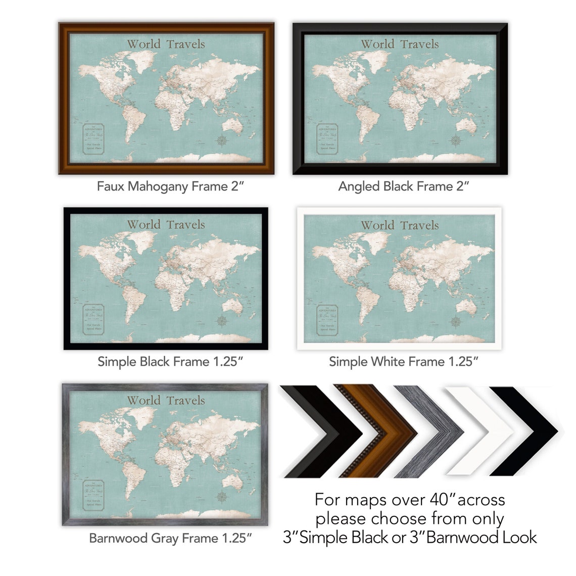 Push Pin Map of the World to Pin Travels. Personalize With a Custom Key ...