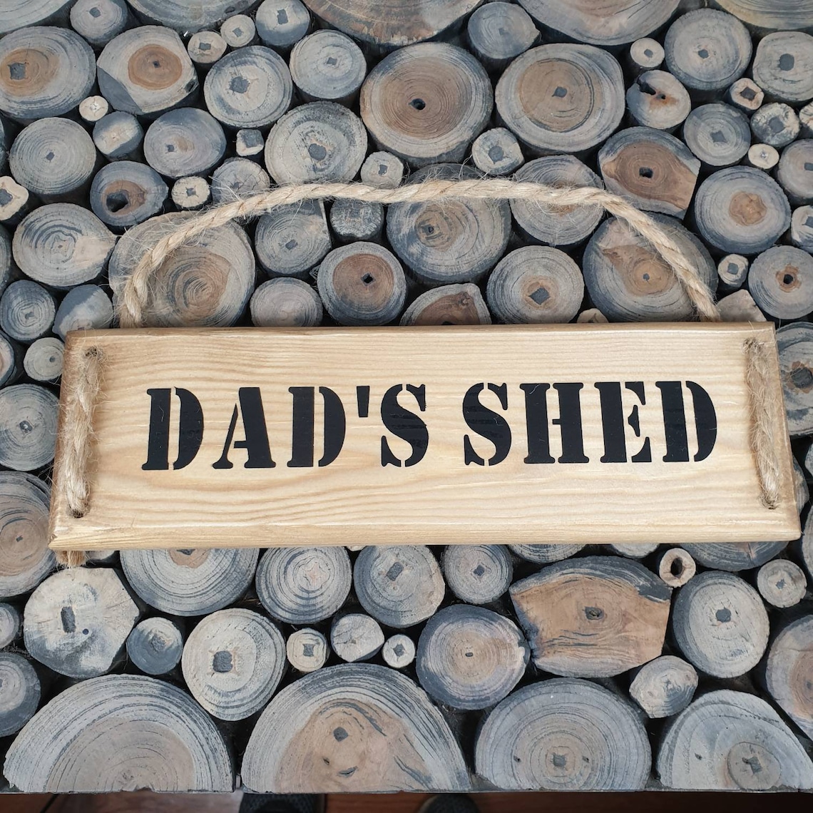 Dad's Shed Plaque Dad's Shed Sign Wooden Sign - Etsy