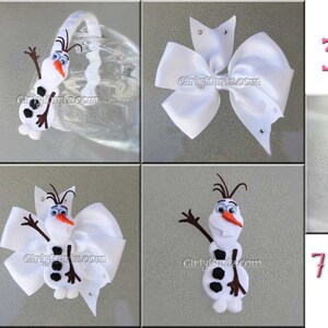 Olaf Headband Olaf Ribbon Sculpture Hair Clip Frozen Olaf - Etsy