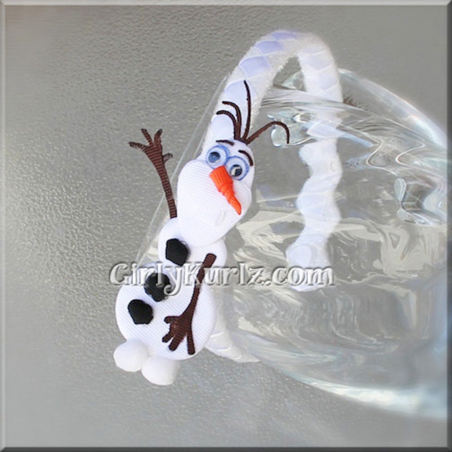 Olaf Headband Olaf Ribbon Sculpture Hair Clip Frozen Olaf - Etsy