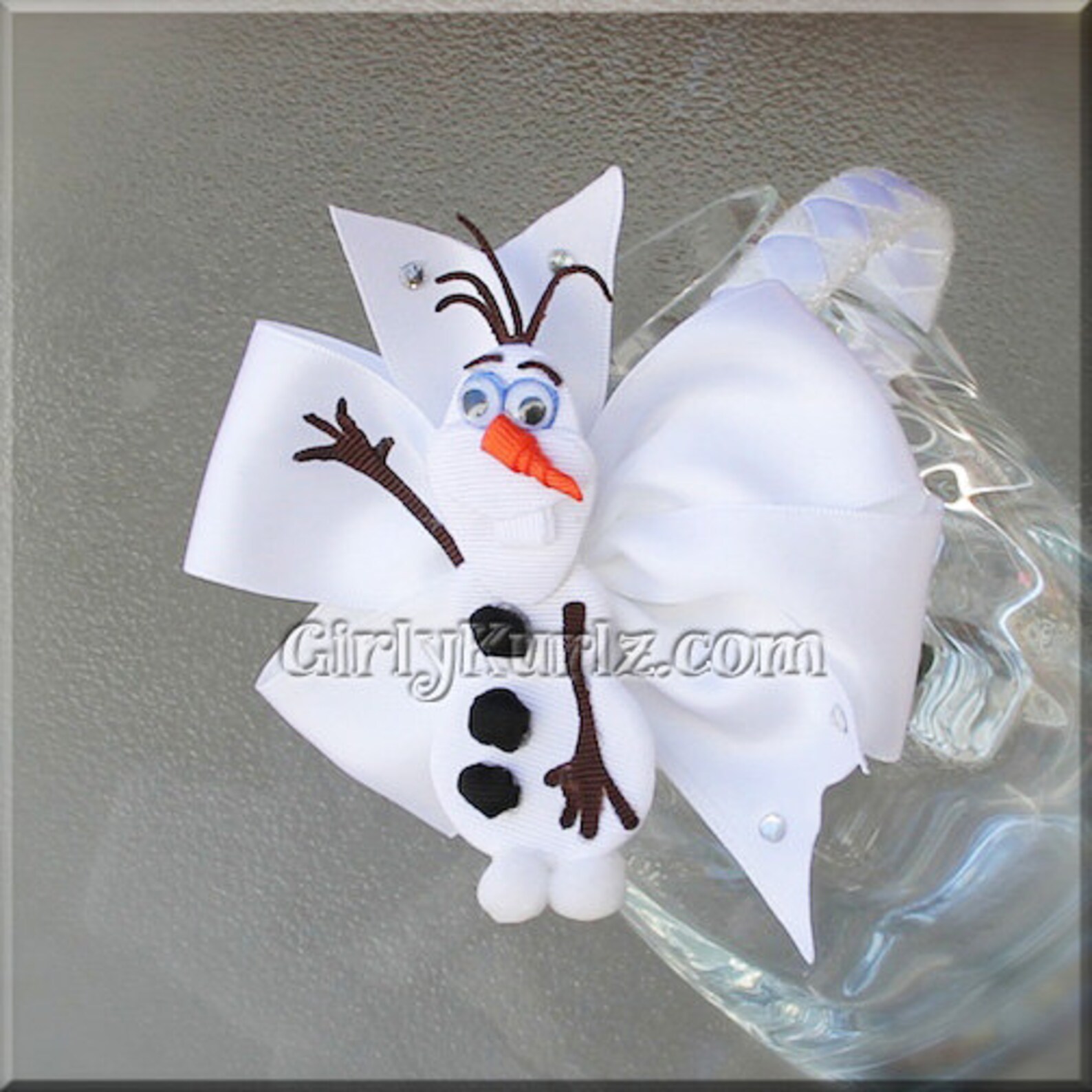 Olaf Headband Olaf Ribbon Sculpture Hair Clip Frozen Olaf - Etsy