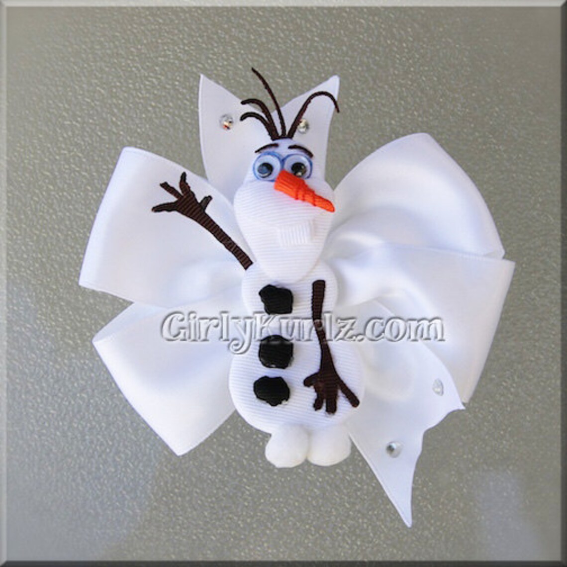 Olaf Headband Olaf Ribbon Sculpture Hair Clip Frozen Olaf - Etsy