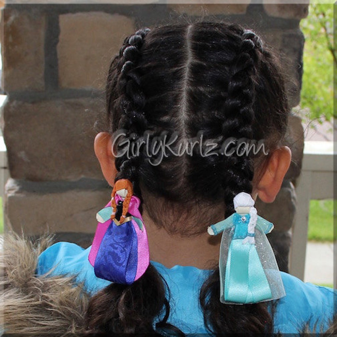 Elsa Hair Clip Frozen Hair Clip Elsa Hair Bow Frozen Elsa - Etsy