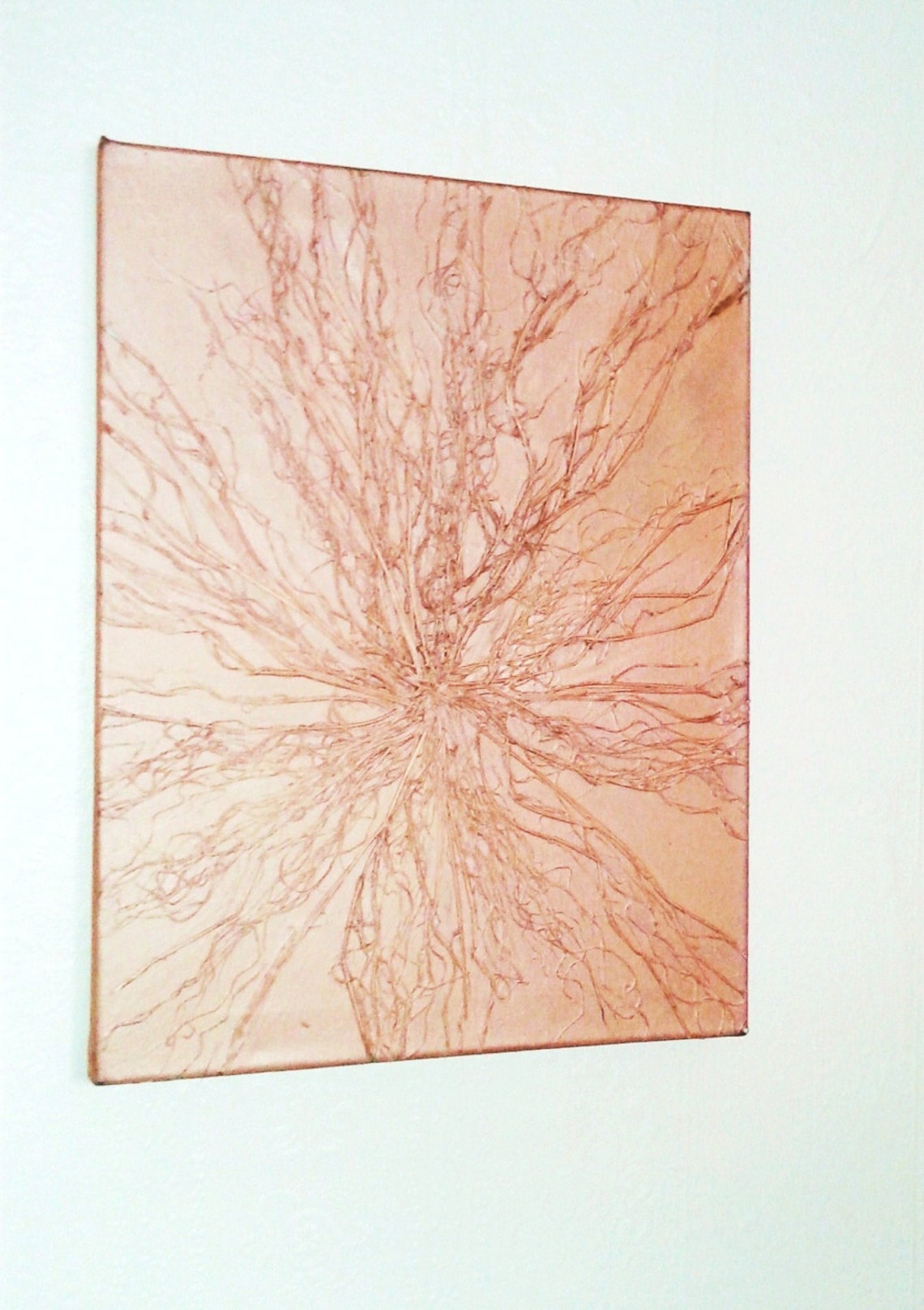Nature Inspired Art Textured Organic Art on Canvas. Grabbed - Etsy