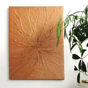 Nature Inspired Art- Textured, Organic Art on Canvas. Grabbed by Nature ...