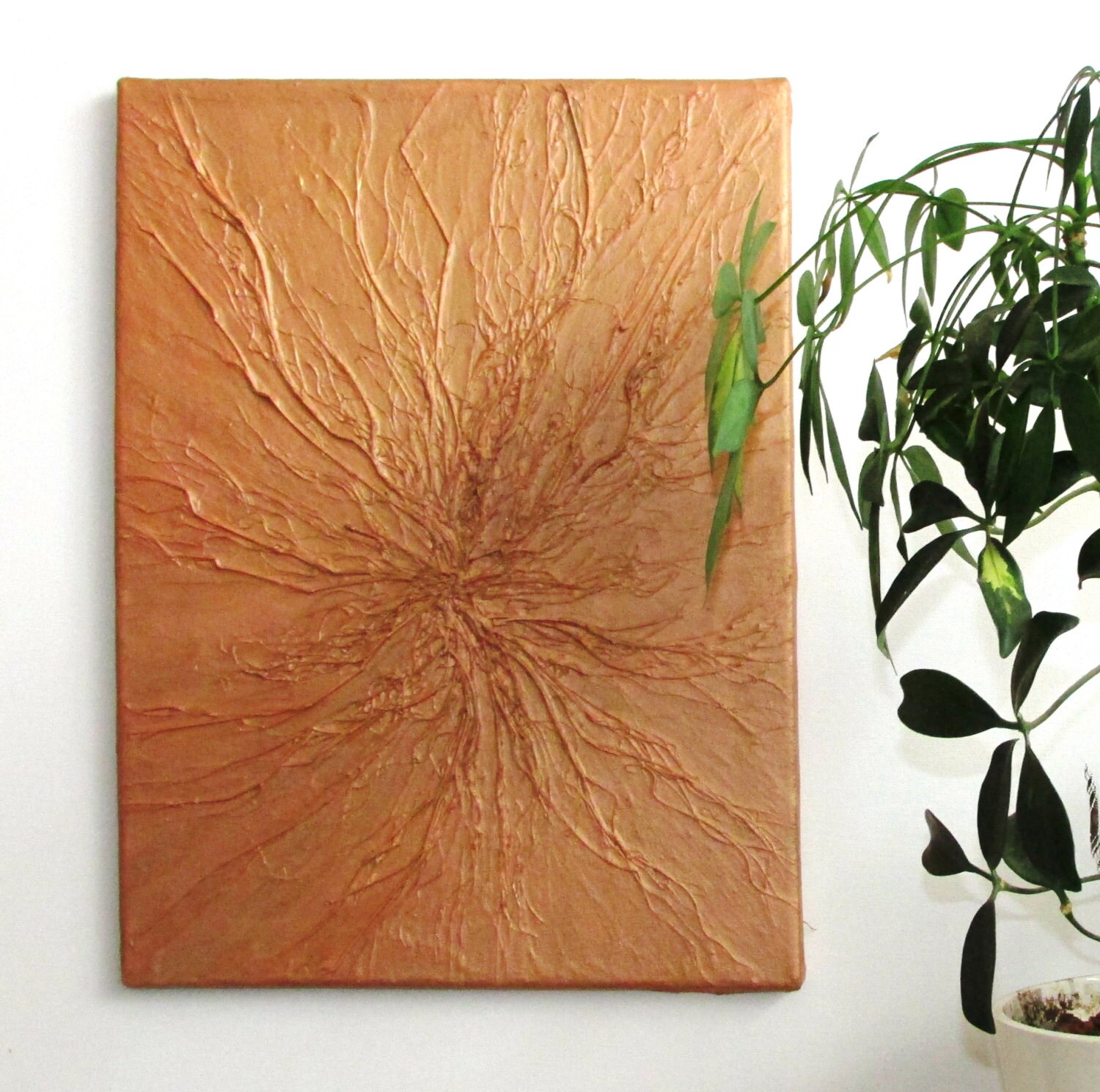 Nature Inspired Art Textured Organic Art on Canvas. Grabbed - Etsy