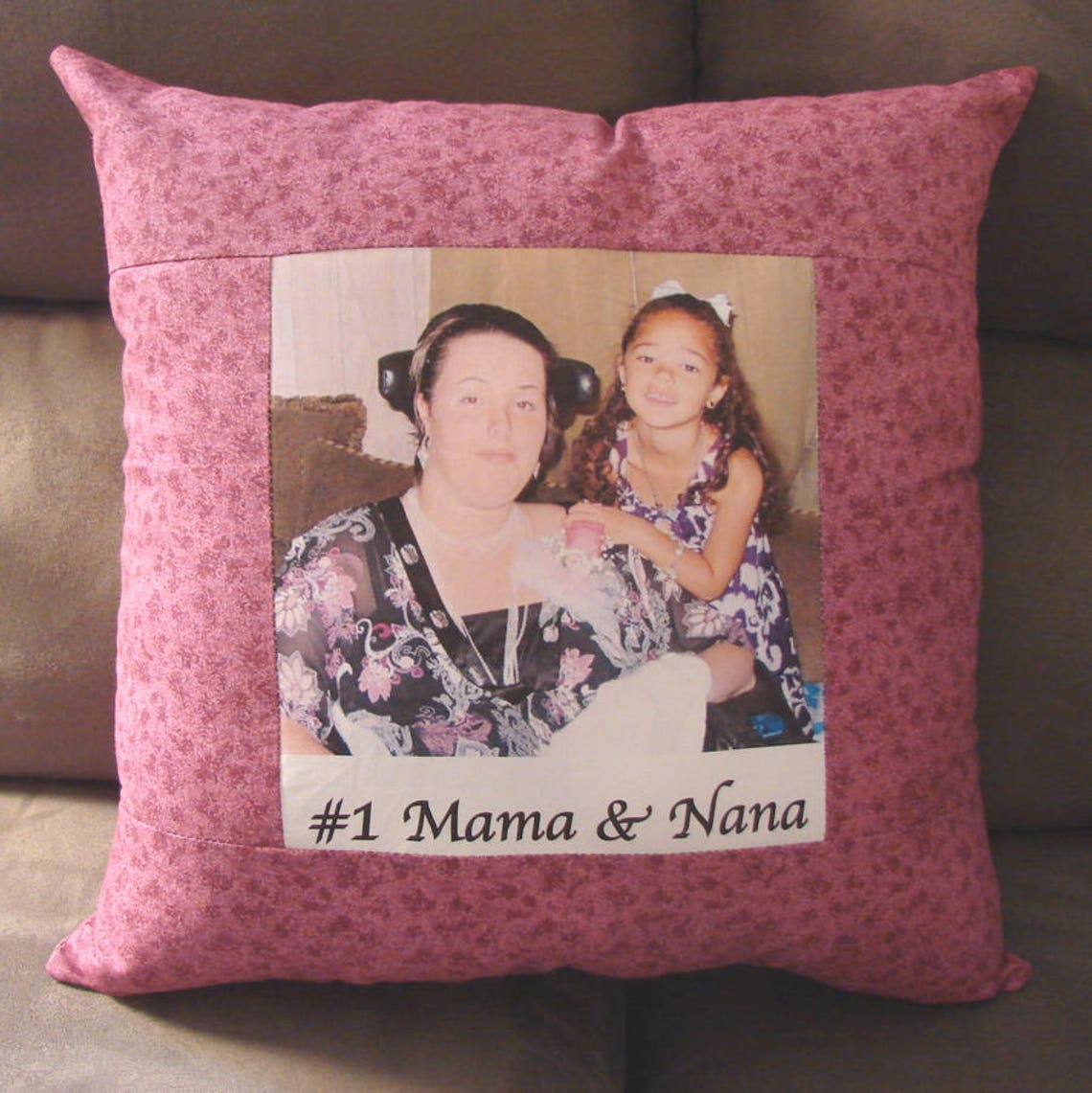 Custom Photo Pillow - Etsy