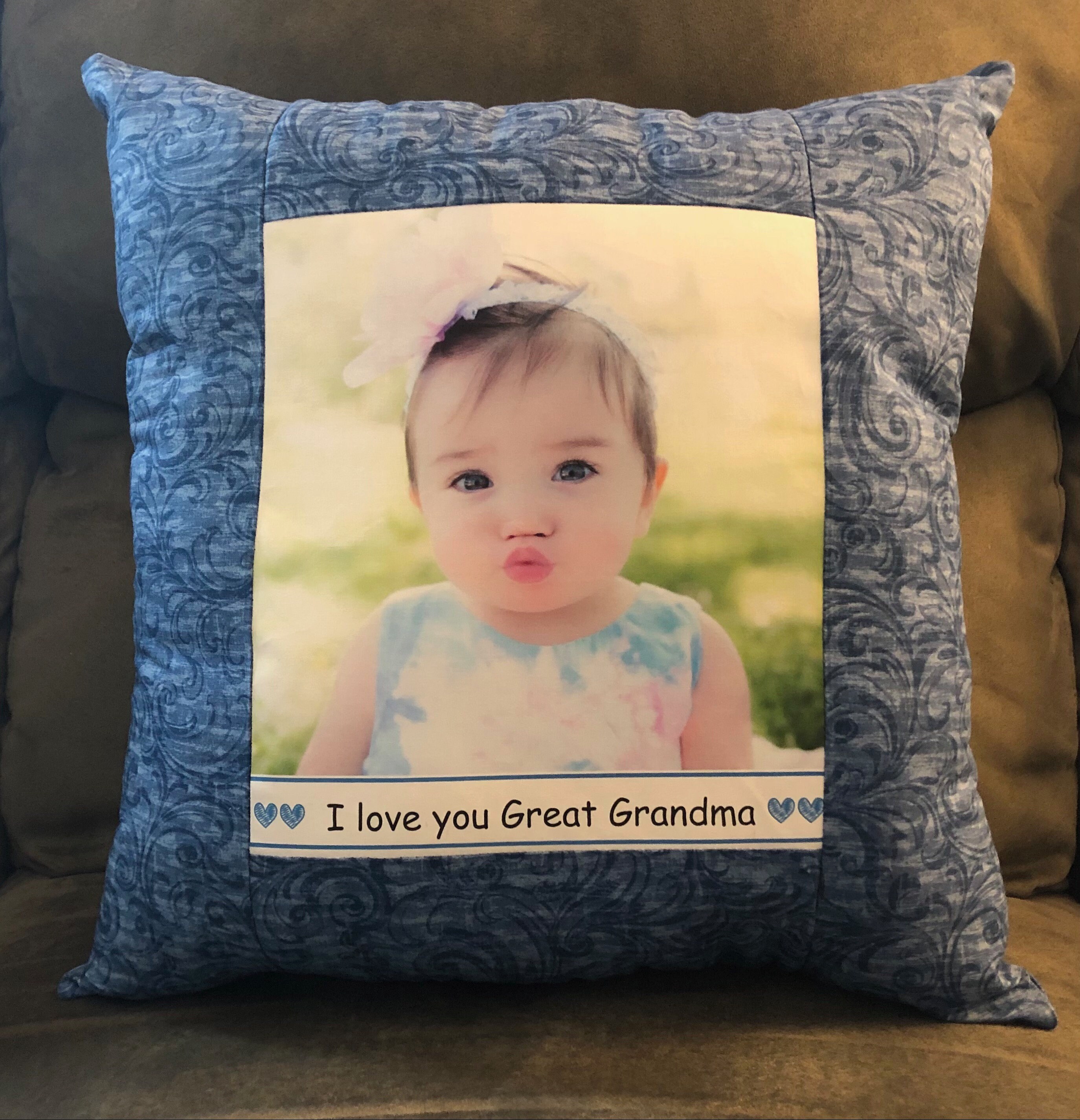 Custom Photo Pillow - Etsy