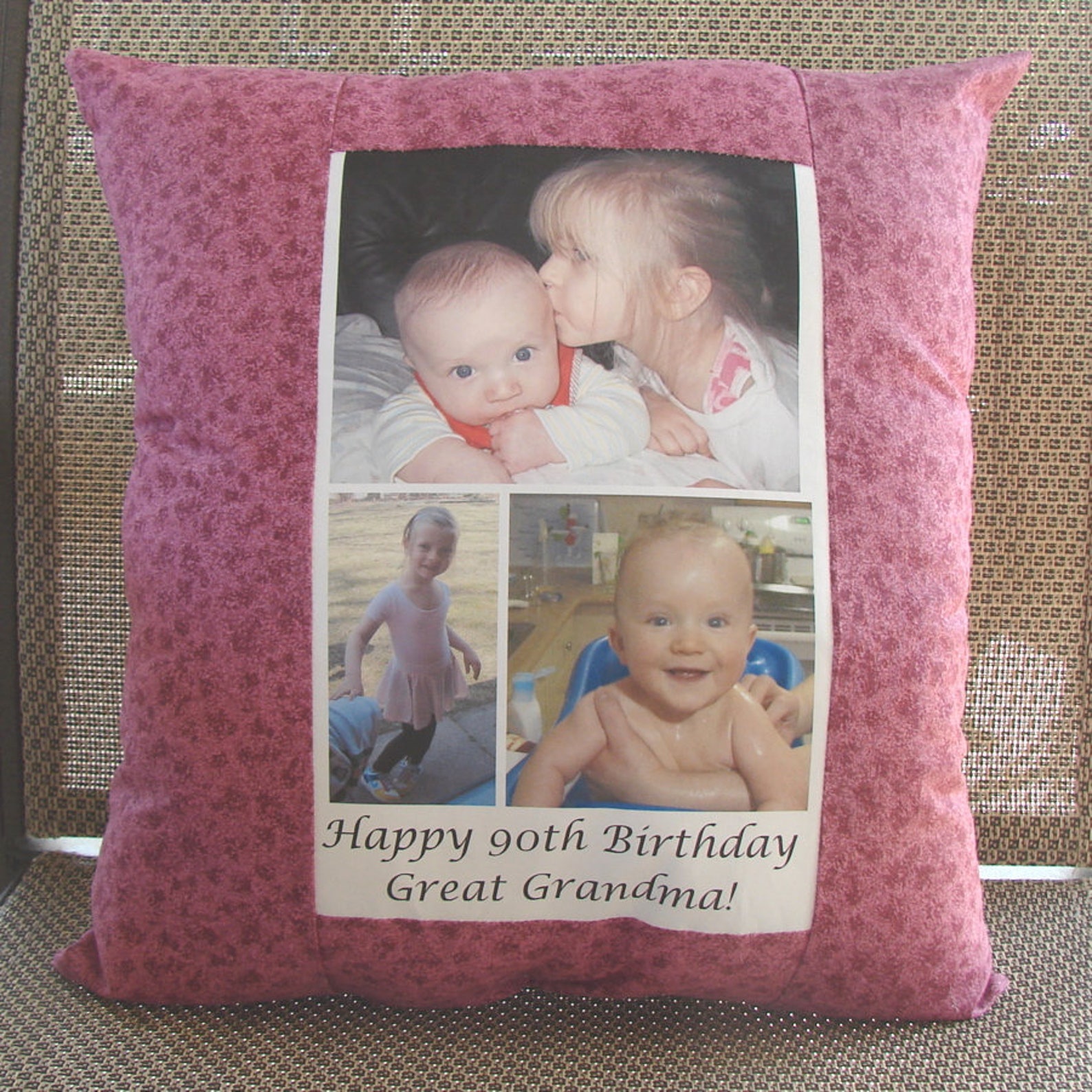 Custom Photo Pillow - Etsy