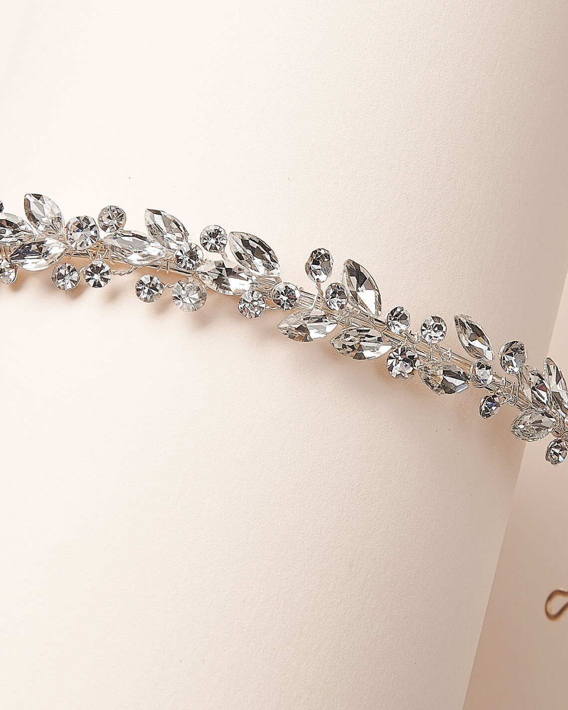 Crystal Bridal Headband Crystal Bridal Hairpiece Wedding | Etsy