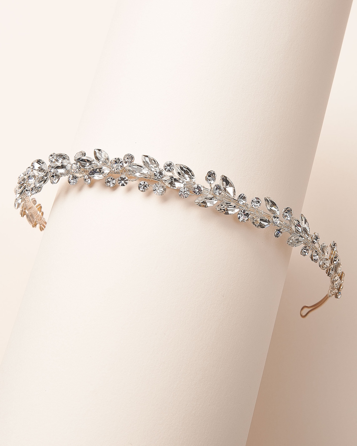 Crystal Bridal Headband Crystal Bridal Hairpiece Wedding | Etsy