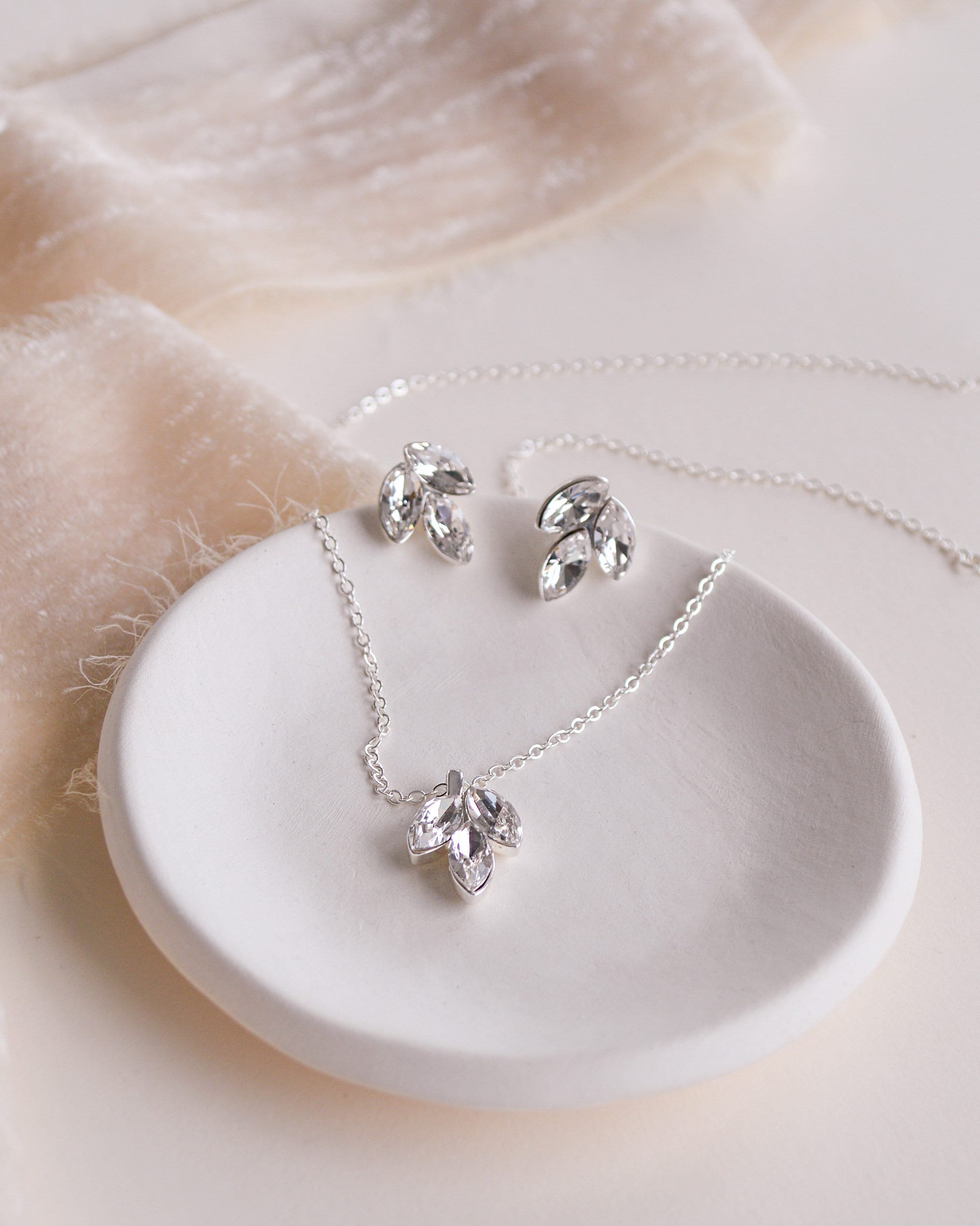 Crystal Bridal Jewelry Set Wedding Jewelry Set Crystal | Etsy