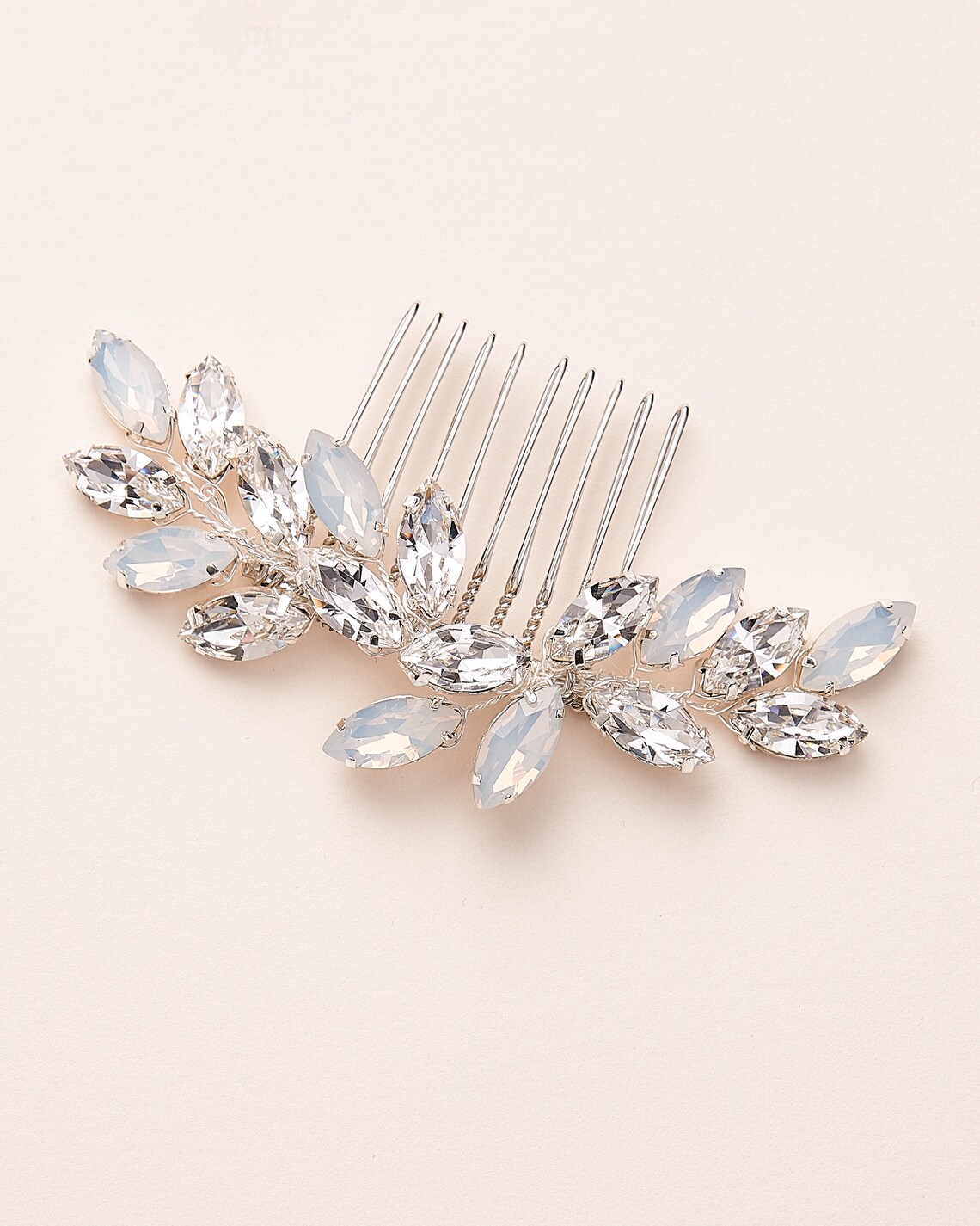 Crystal Bridal Comb Crystal Wedding Comb Crystal Hair Comb - Etsy