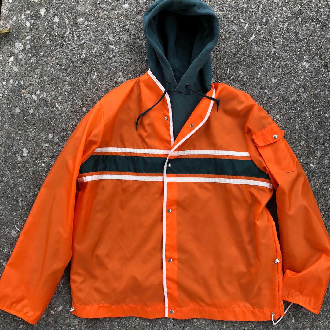 1950s Catalina Surfers Orange Windbreaker Jacket - Etsy