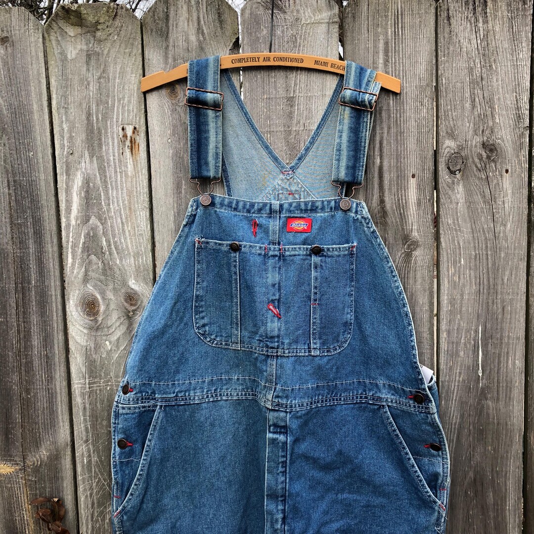 Deadstock Vintage Dickies Faded Overalls - Etsy