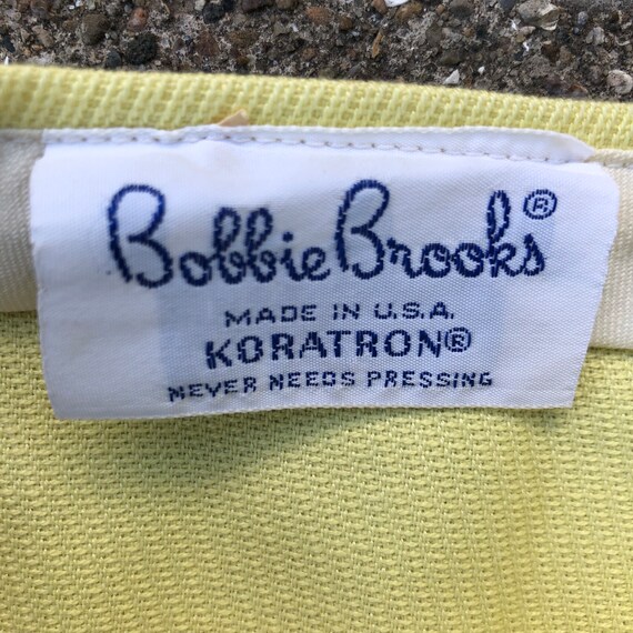 1960s Bobbie Brooks yellow mini GO-GO skirt - Gem