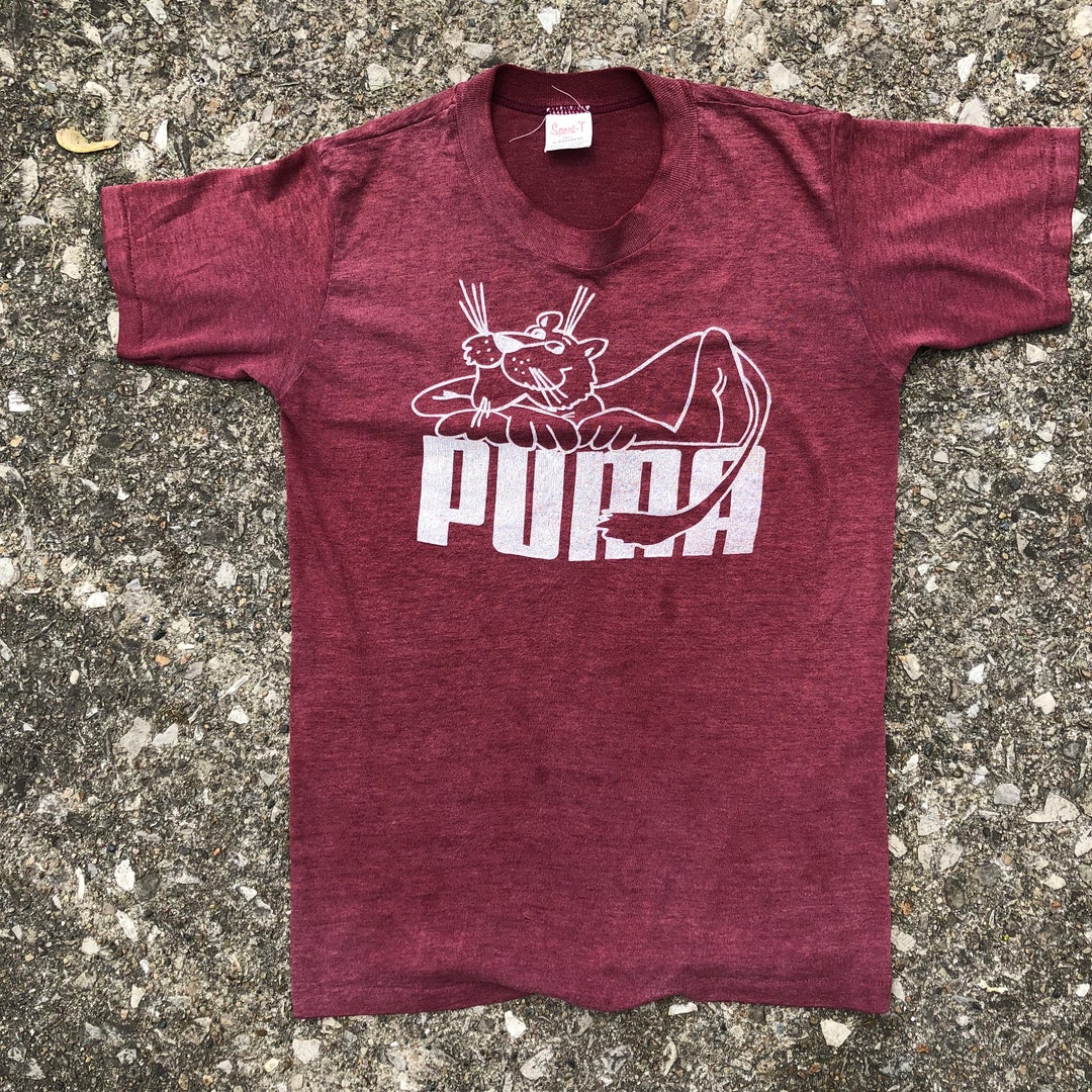 1970s Vintage Puma Tee - Etsy