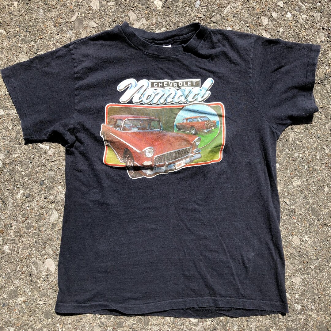 Vintage Chevy Nomad Iron on Roach Tee - Etsy