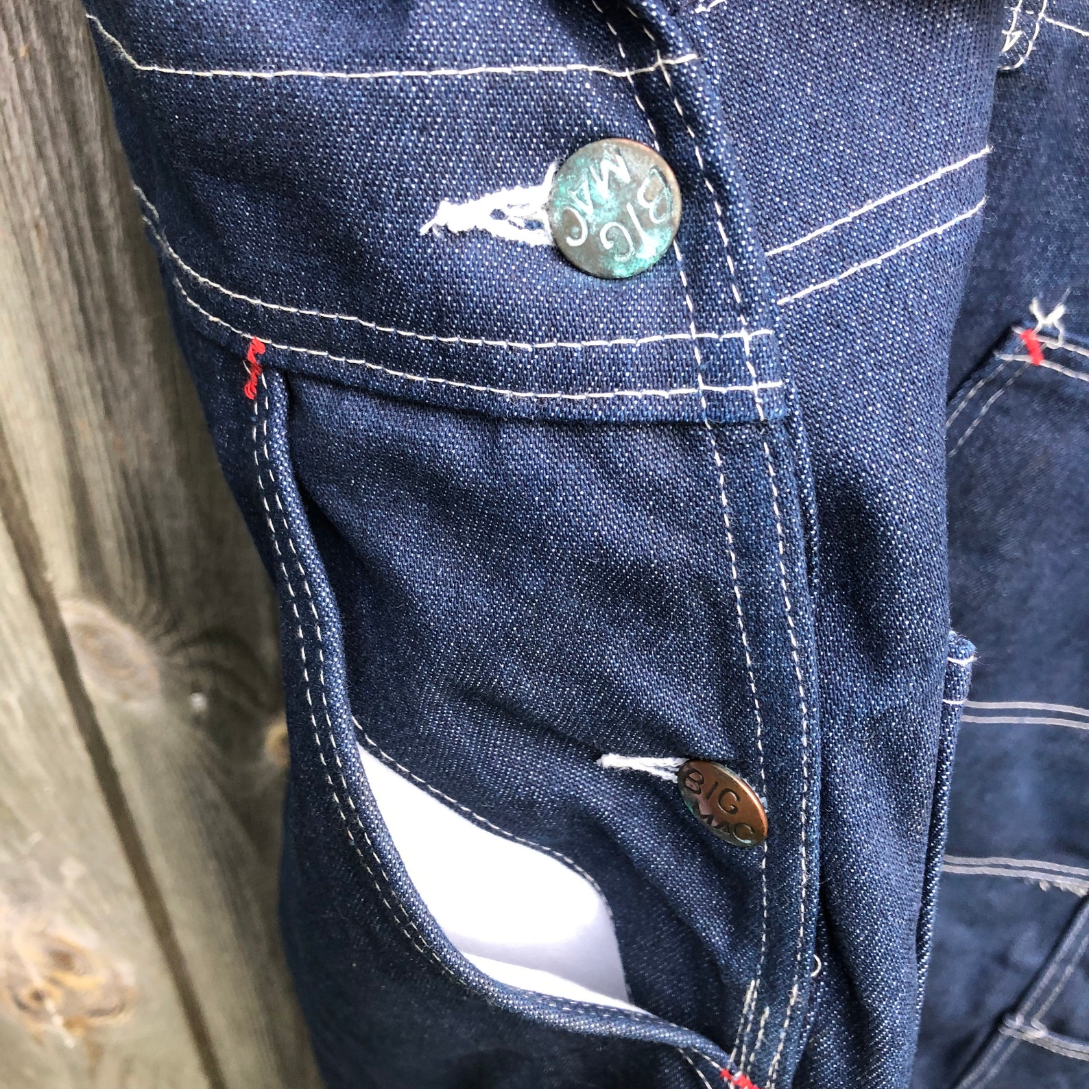 Vintage Low Back Big Mac Overalls, Never Worn. Size 46. - Etsy