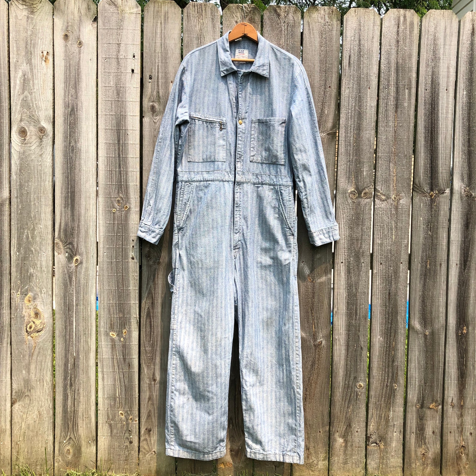 1960s Lee Union All Herringbone Twill Coveralls, Amazing Condition ...