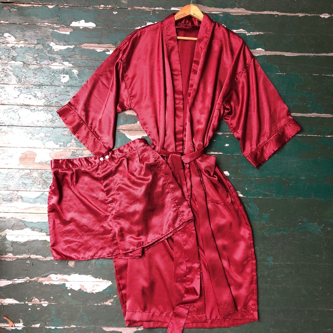 Vintage Christian Dior Menswear Boxer and Robe Set - Etsy