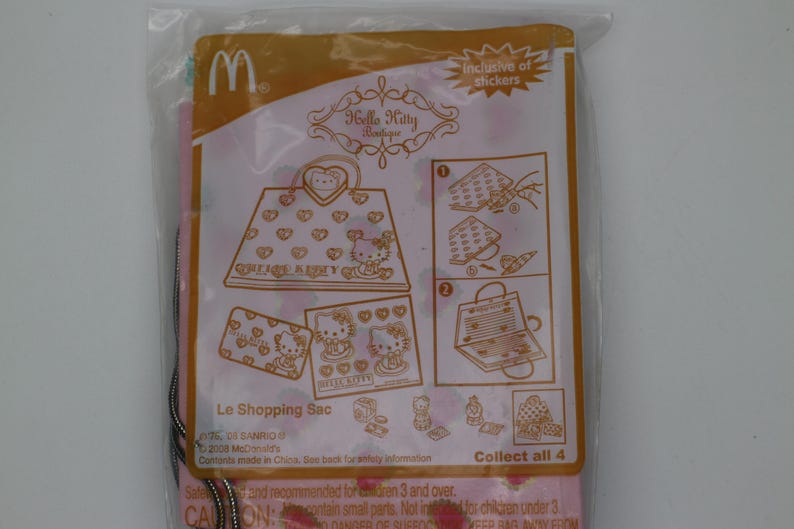 Mcdonald Happy Meal, Hello Kitty, Sanrio - Etsy