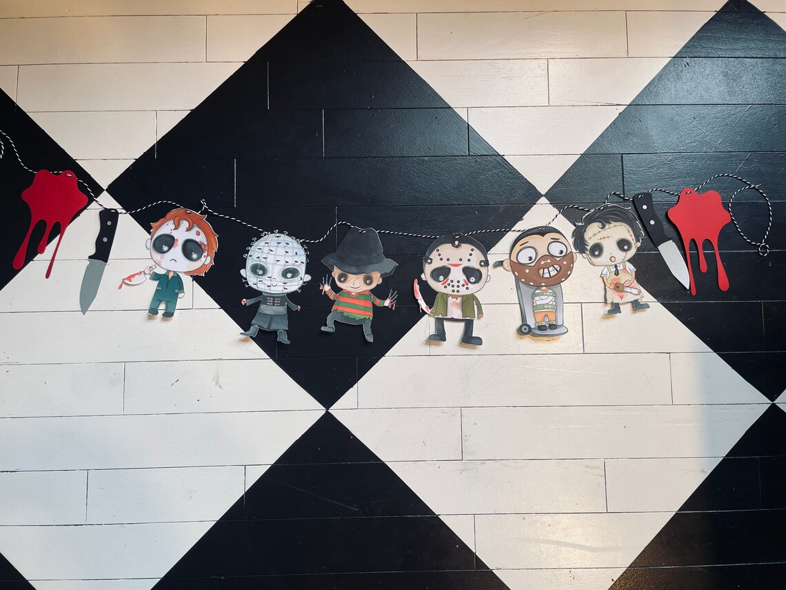 Halloween Hunks Banner - Etsy
