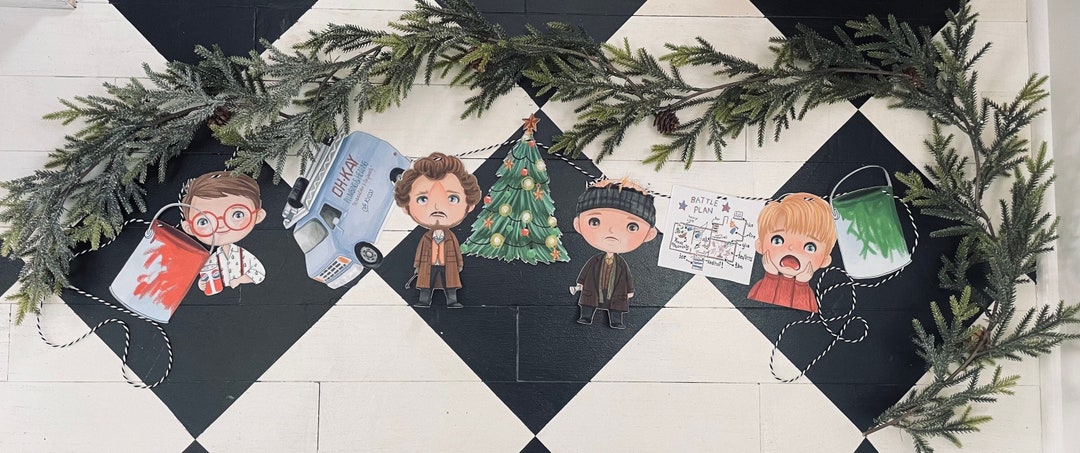 Home Alone Banner - Etsy