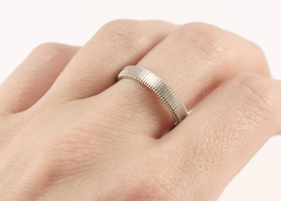Bass String Ring Guitar Ring String Ring Band Ring Recycled Jewelry ...