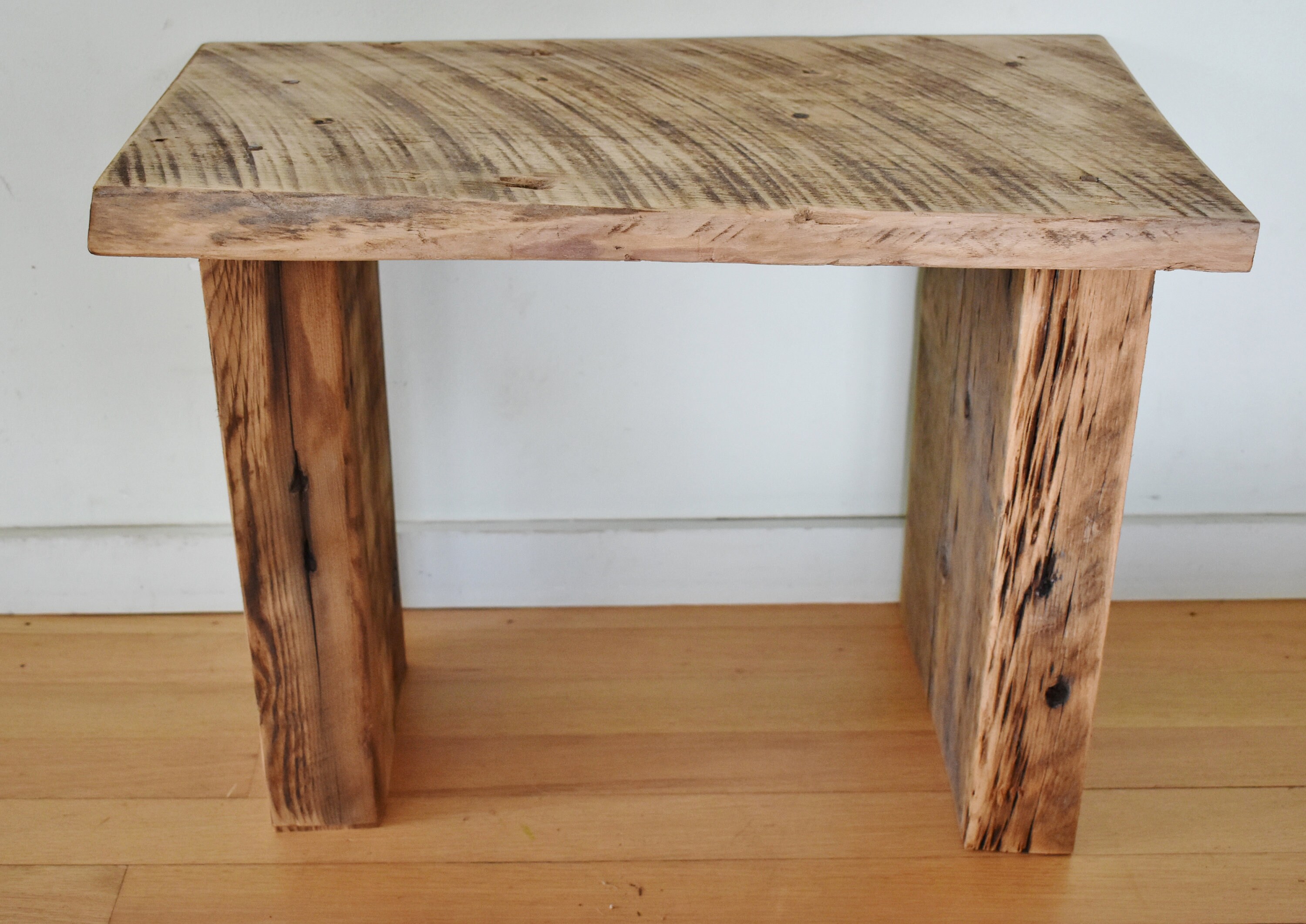 Reserved: Reclaimed Wood Table Bench 21 x 12 x | Etsy