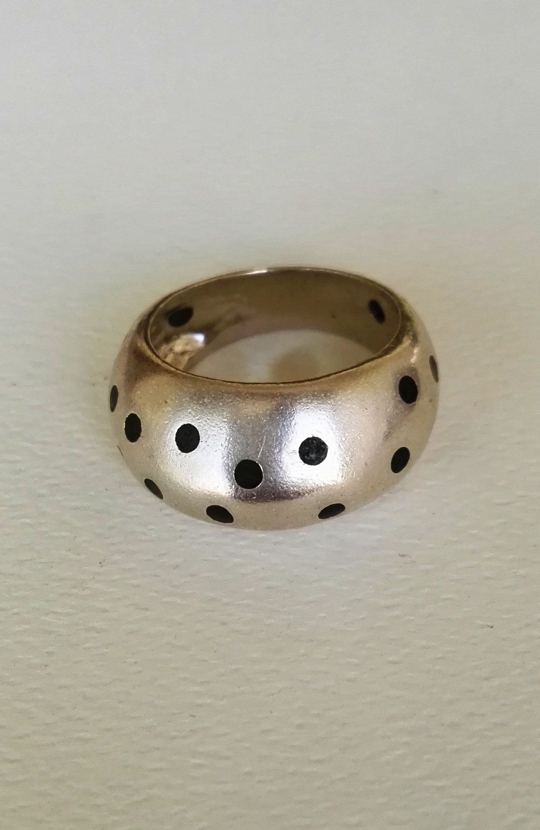 Bombay Silver Ring, Silver Ring Enamel Green, Silver Rings for Women ...