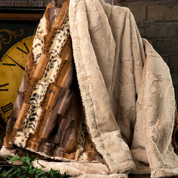 Fake Fur Throw - Etsy
