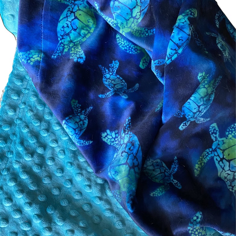 Sea Turtle Blanket - Etsy