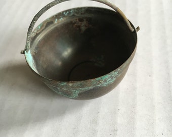 Miniature copper pot | Etsy