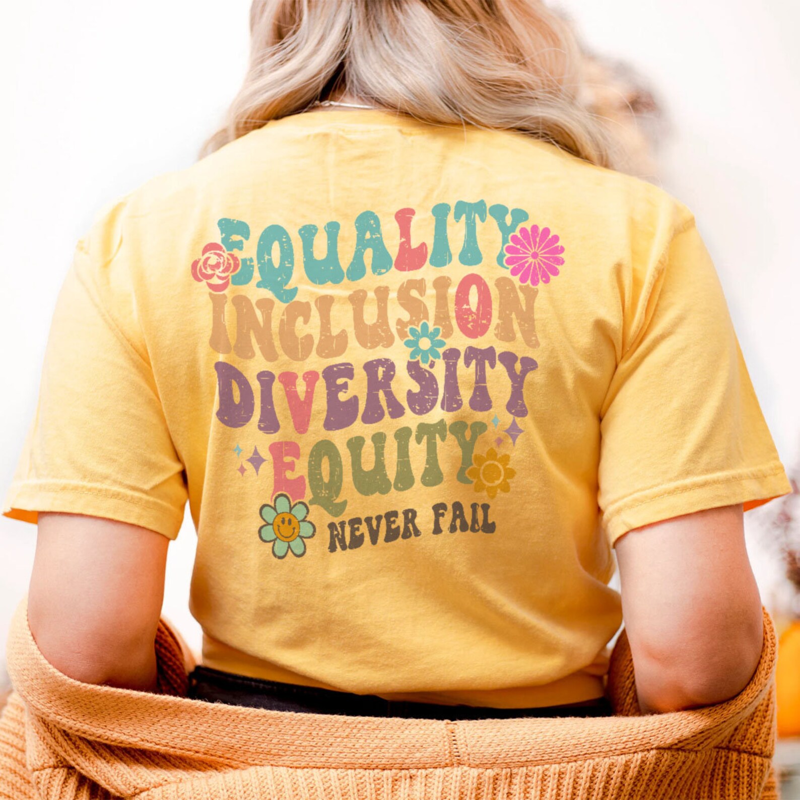 Equality Inclusion Diversity Equity Never Fail Equality - Etsy