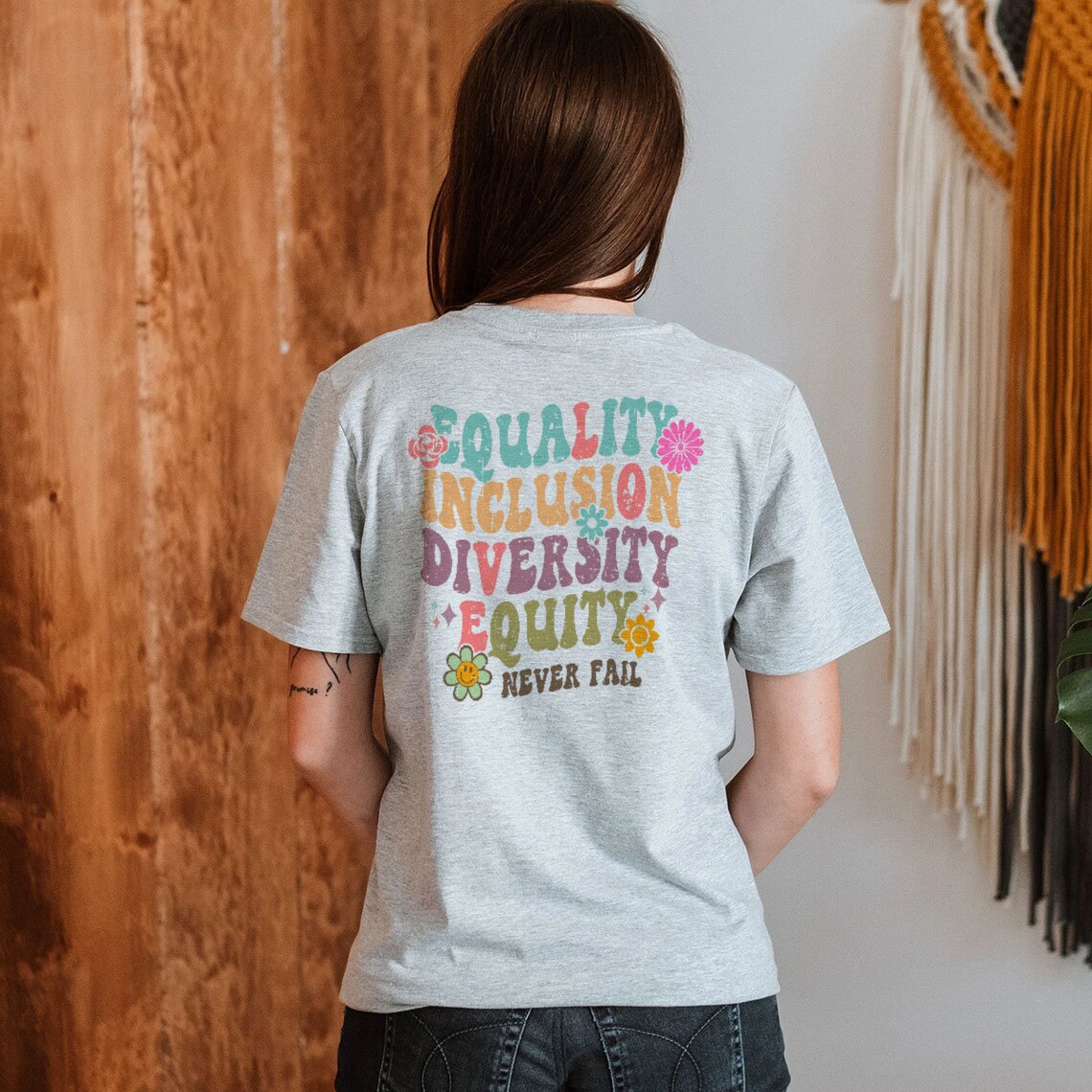 Equality Inclusion Diversity Equity Never Fail Equality - Etsy
