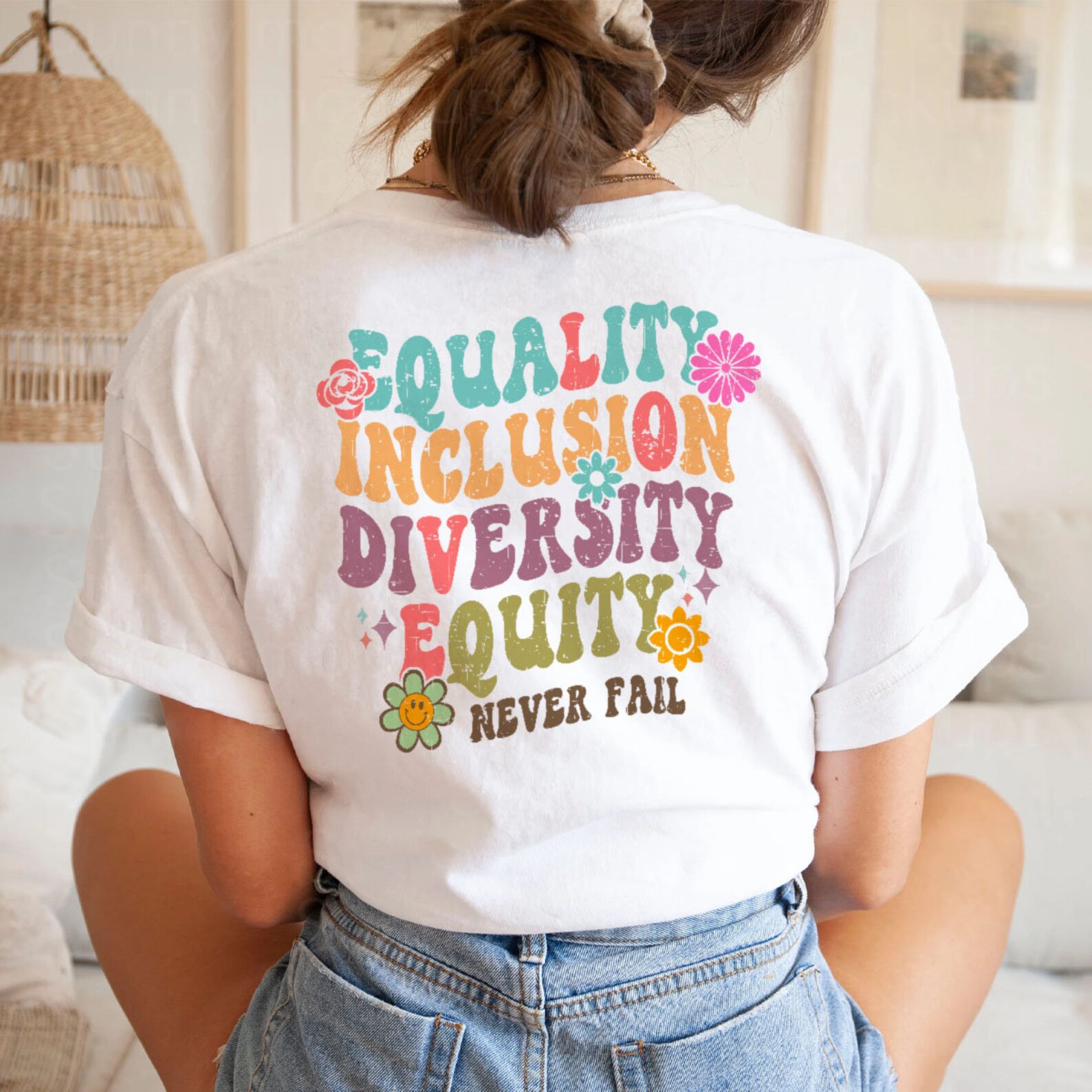 Equality Inclusion Diversity Equity Never Fail Equality - Etsy