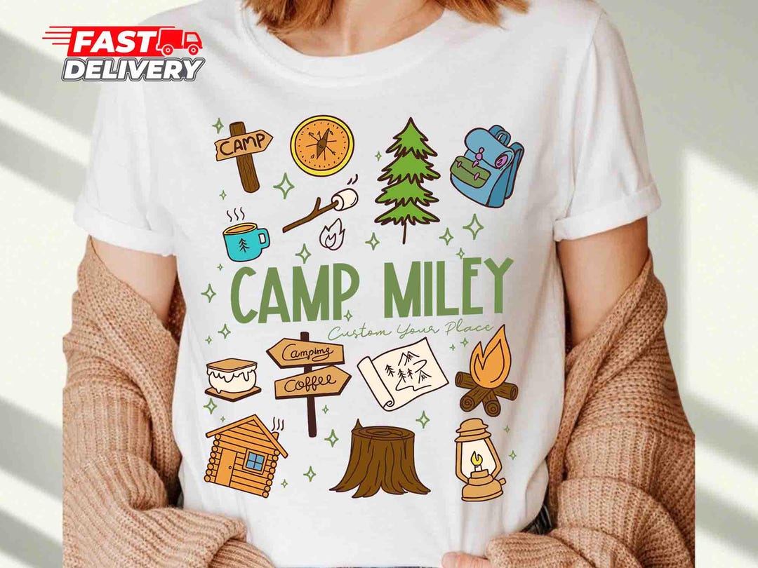 Custom Vintage Camp Shirt: Retro Mountain Tee, Gift for Camper - Etsy