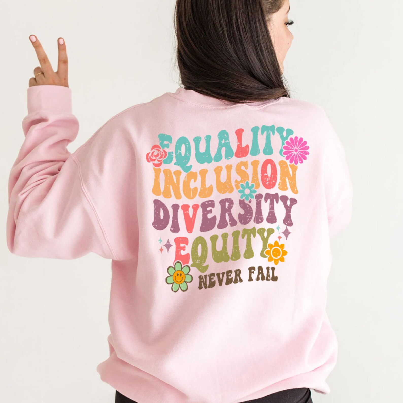 Equality Inclusion Diversity Equity Never Fail Equality - Etsy
