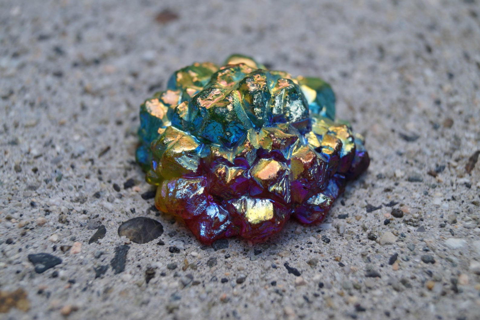 Solar Quartz Cabochon Rainbow Quartz Rainbow Solar Quartz - Etsy